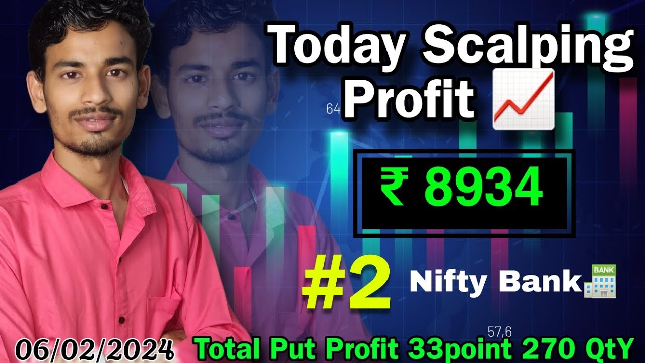 Today's trading profit share for you // intraday trading Scalping ...