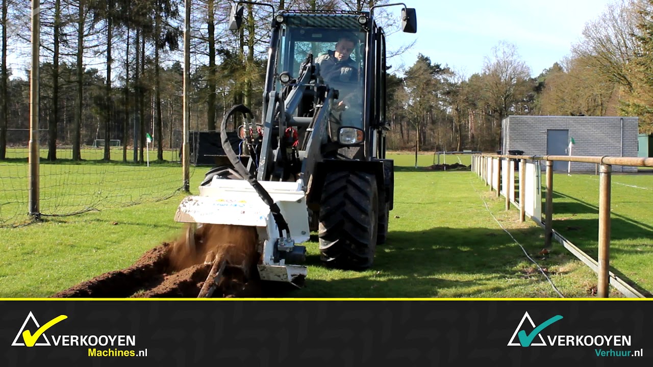 Sleuvenfrees met een Giant D332SWT - YouTube