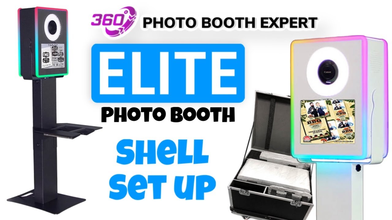 Elite Photo Booth Set Up - YouTube