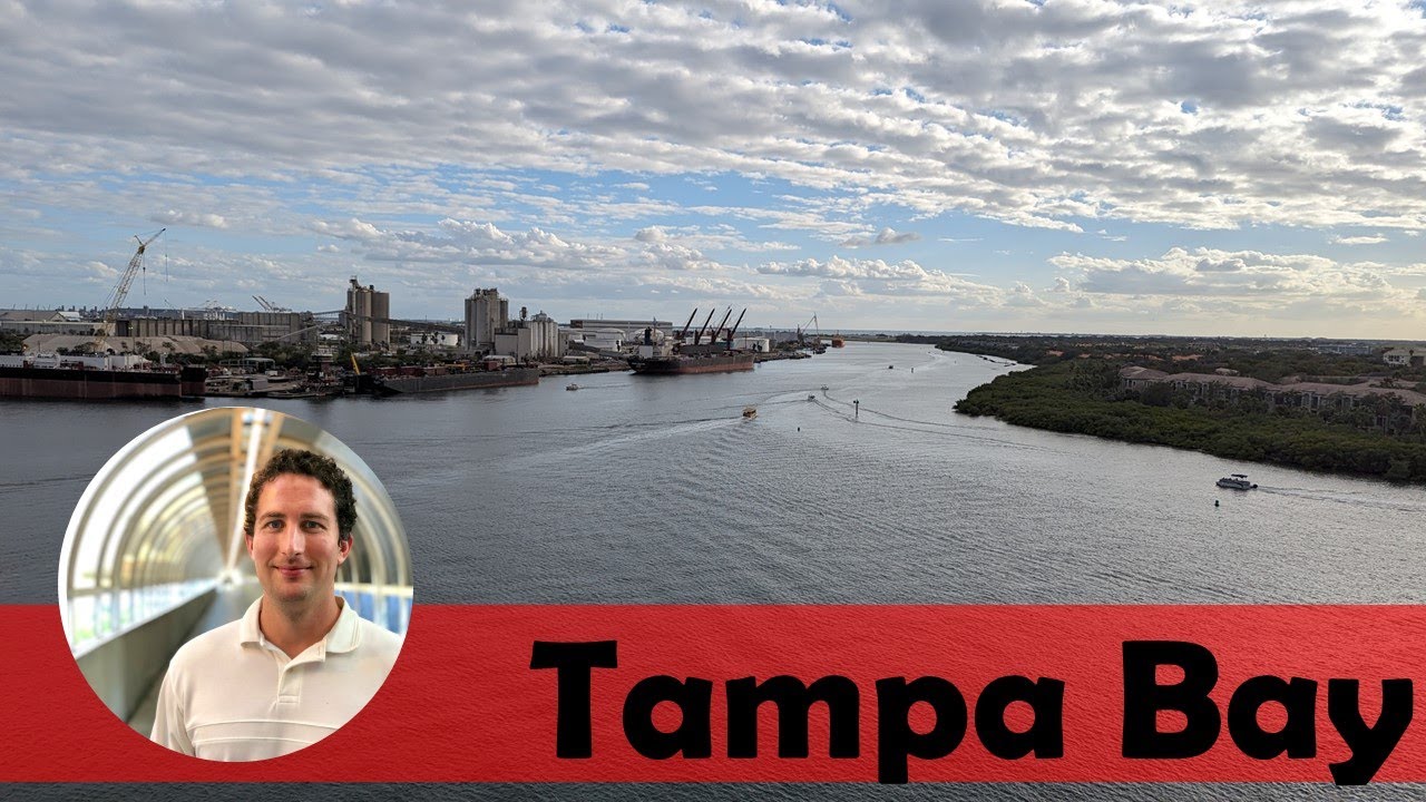 Port Tampa Bay Cruise Terminal 2 | From Ybor Turning Basin toward ...