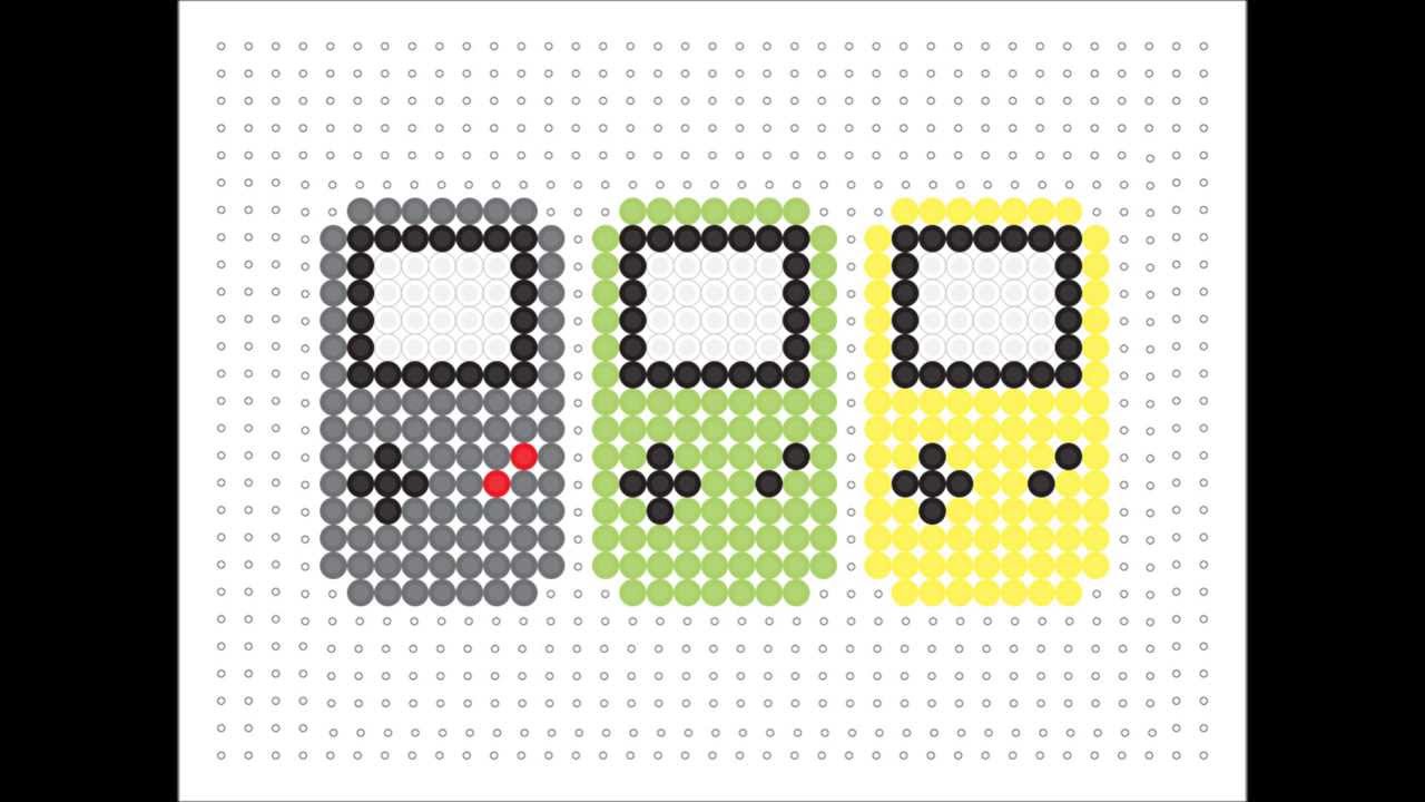 Hama Bead Game Boy Colour (Game Series #1) - YouTube