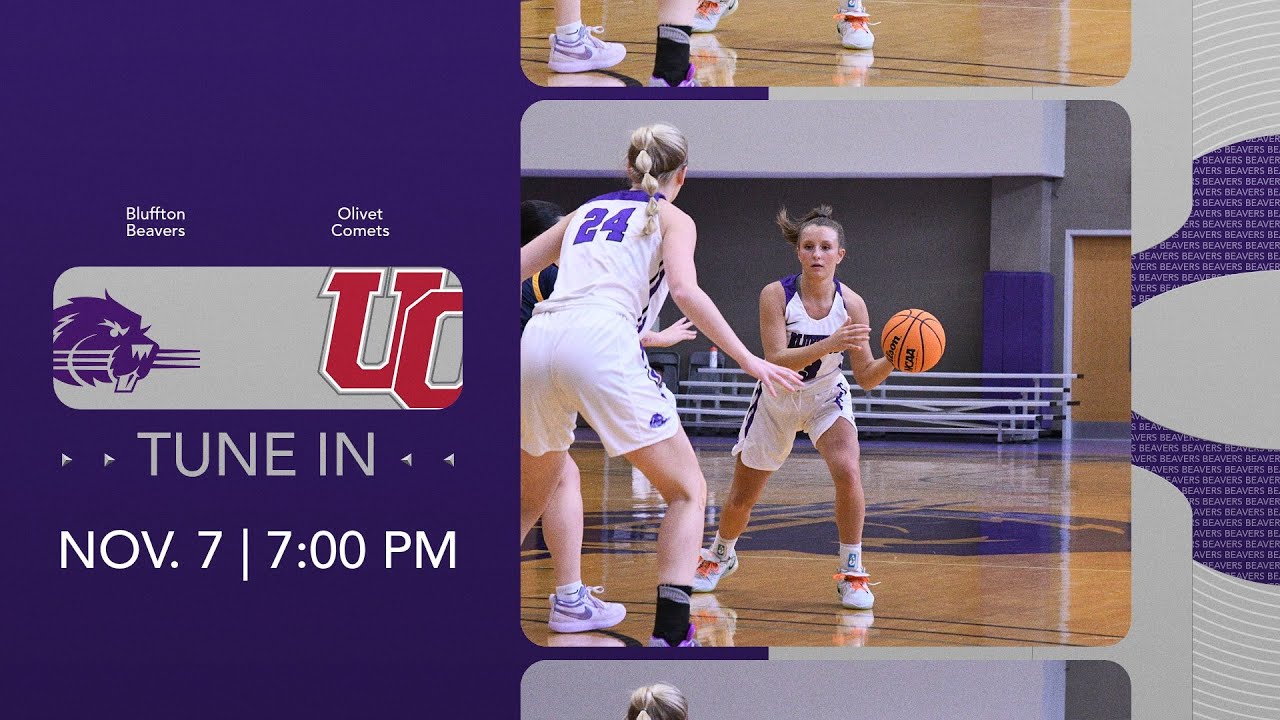 NCAA DIVISION III WOMEN'S BASKETBALL: Bluffton Beavers vs. Olivet ...