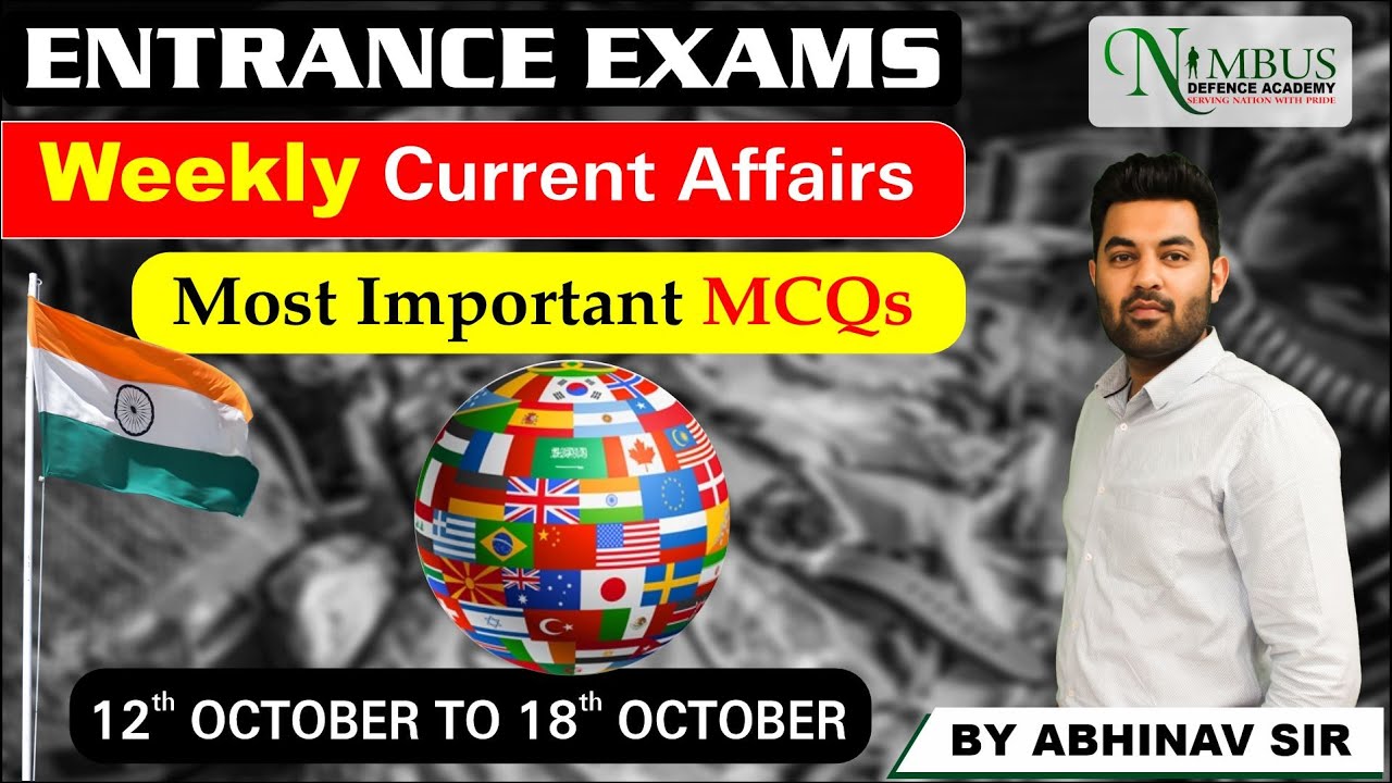 Most Important Questions For Entrance Exams 12 October To 18 October most-important-questions-for-entrance-exams-12-october-to-18-october