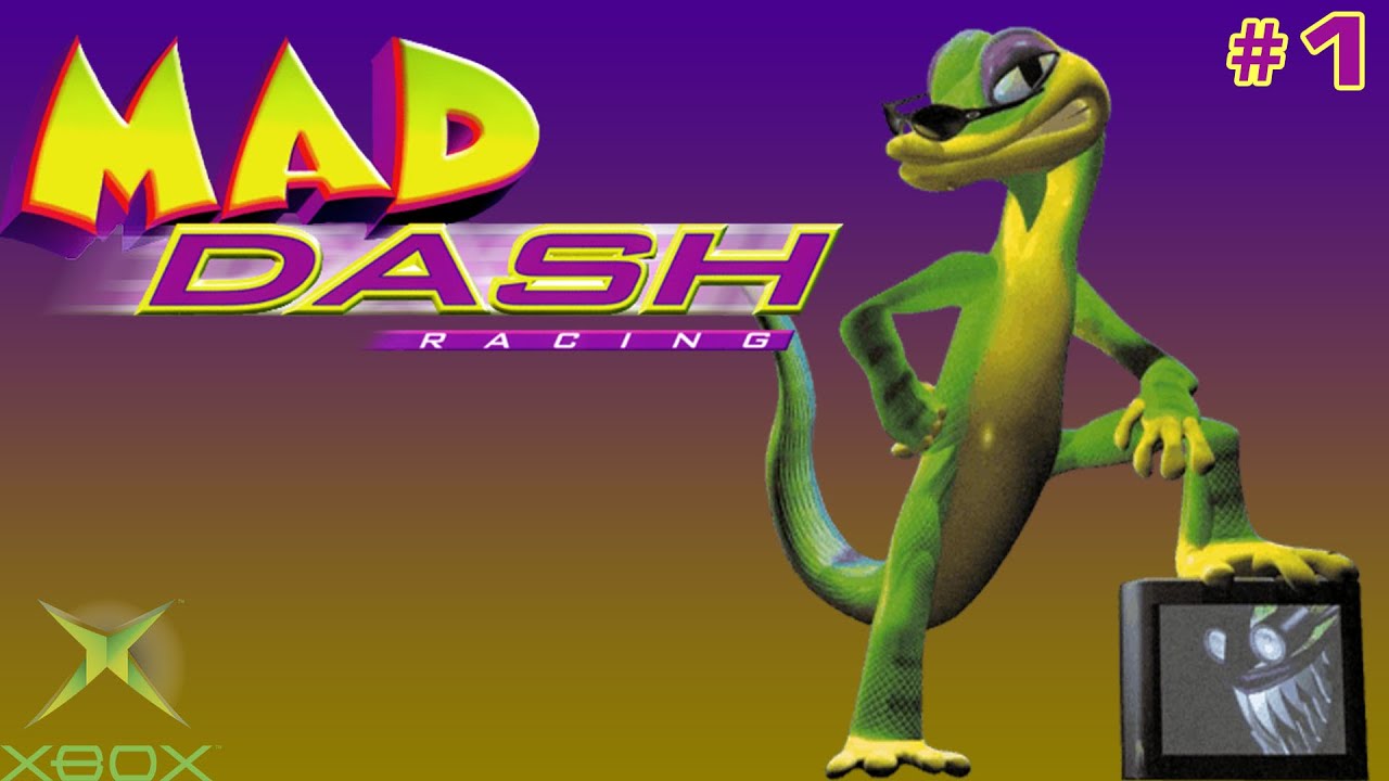 Mad Dash Racing (XBOX) - Gex in Tiki Village - YouTube