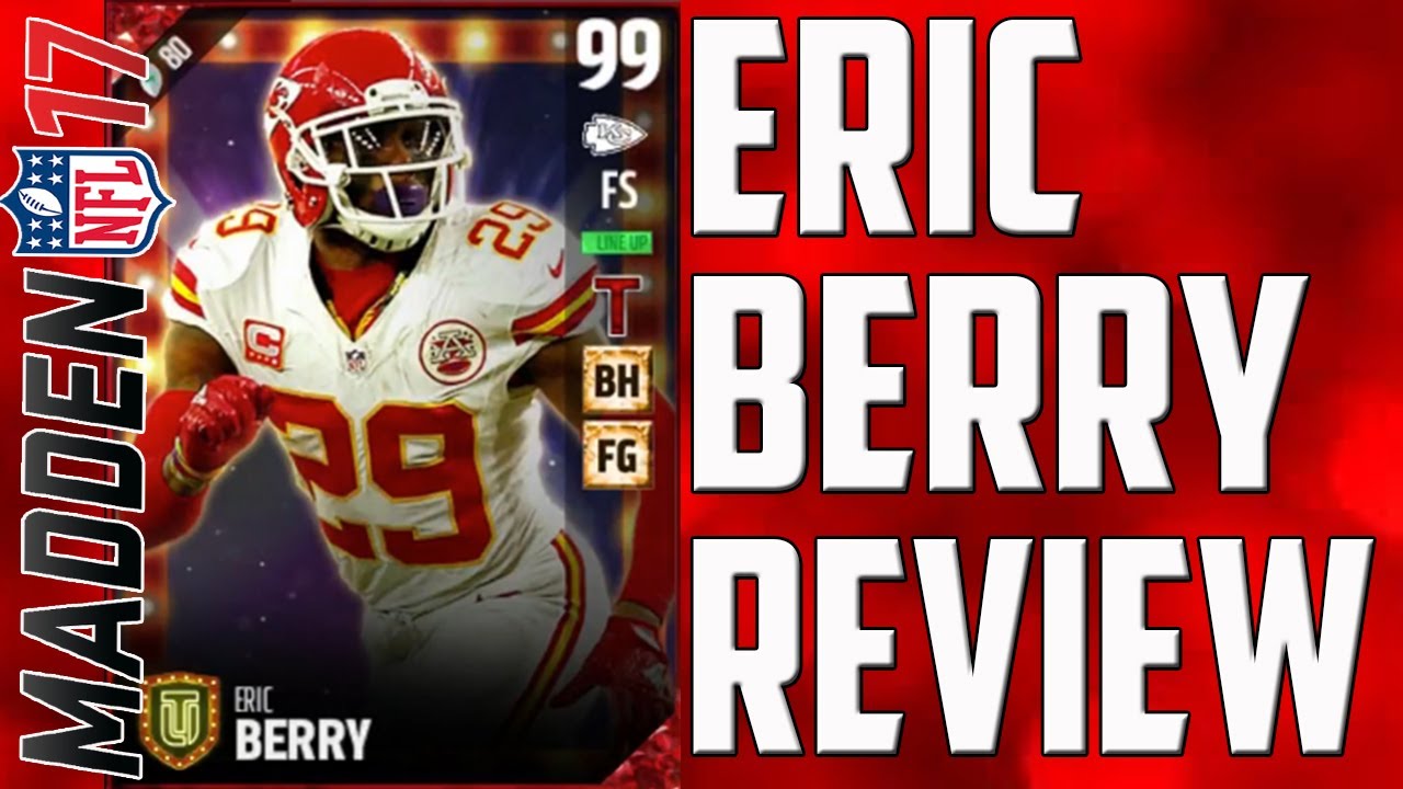 How Good is Blockbuster Eric Berry? MUT 17 Card Review - YouTube