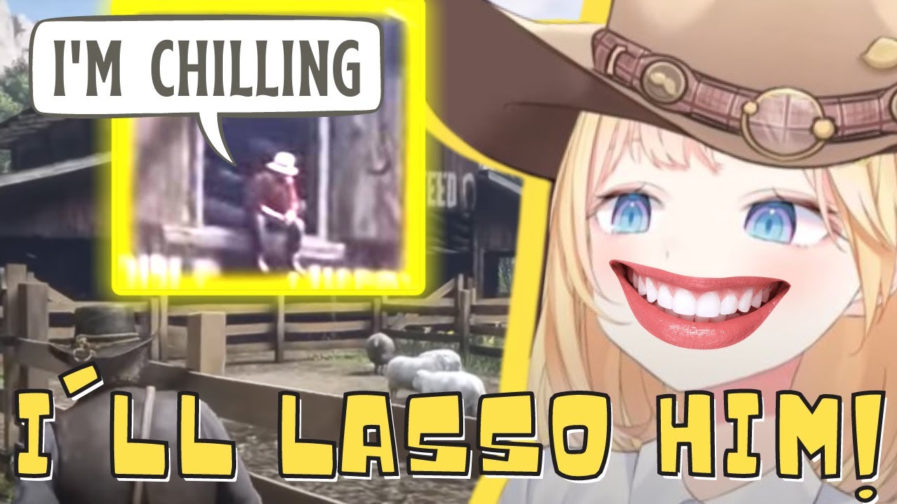 [HOLOLIVE EN] COWBOY AME GOES WILD | AMELIA WATSON - YouTube