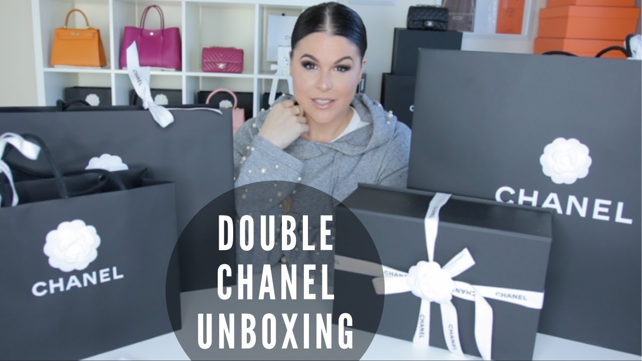 $10,000 DOUBLE CHANEL UNBOXING | Jerusha Couture - YouTube