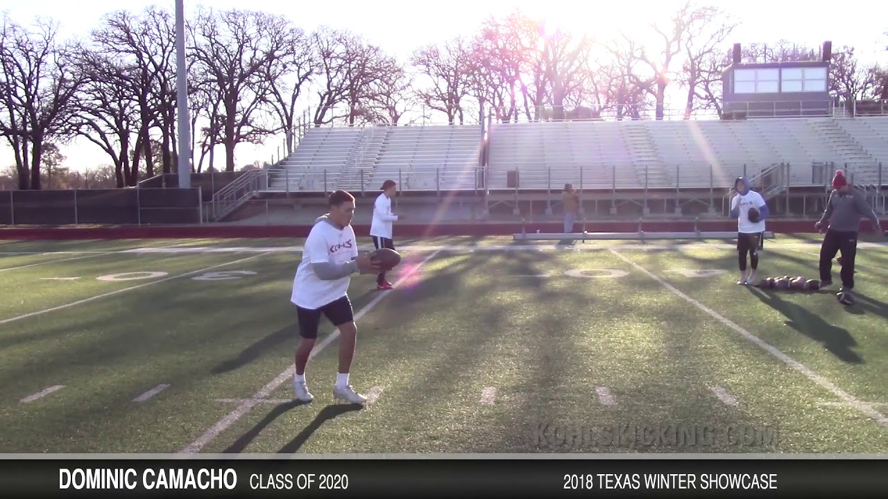 Dominic Camacho 2018 Texas Winter Showcase - YouTube
