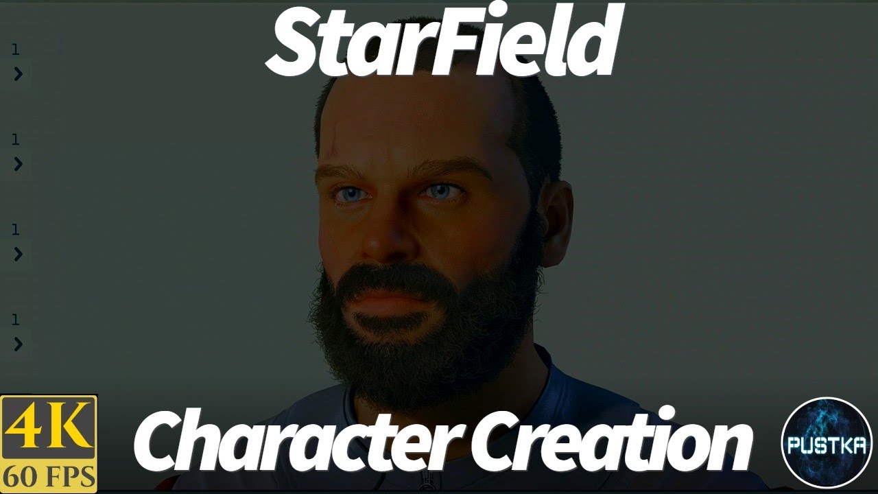 Meet your New Space Hero: Starfield 4k Character Creation - YouTube