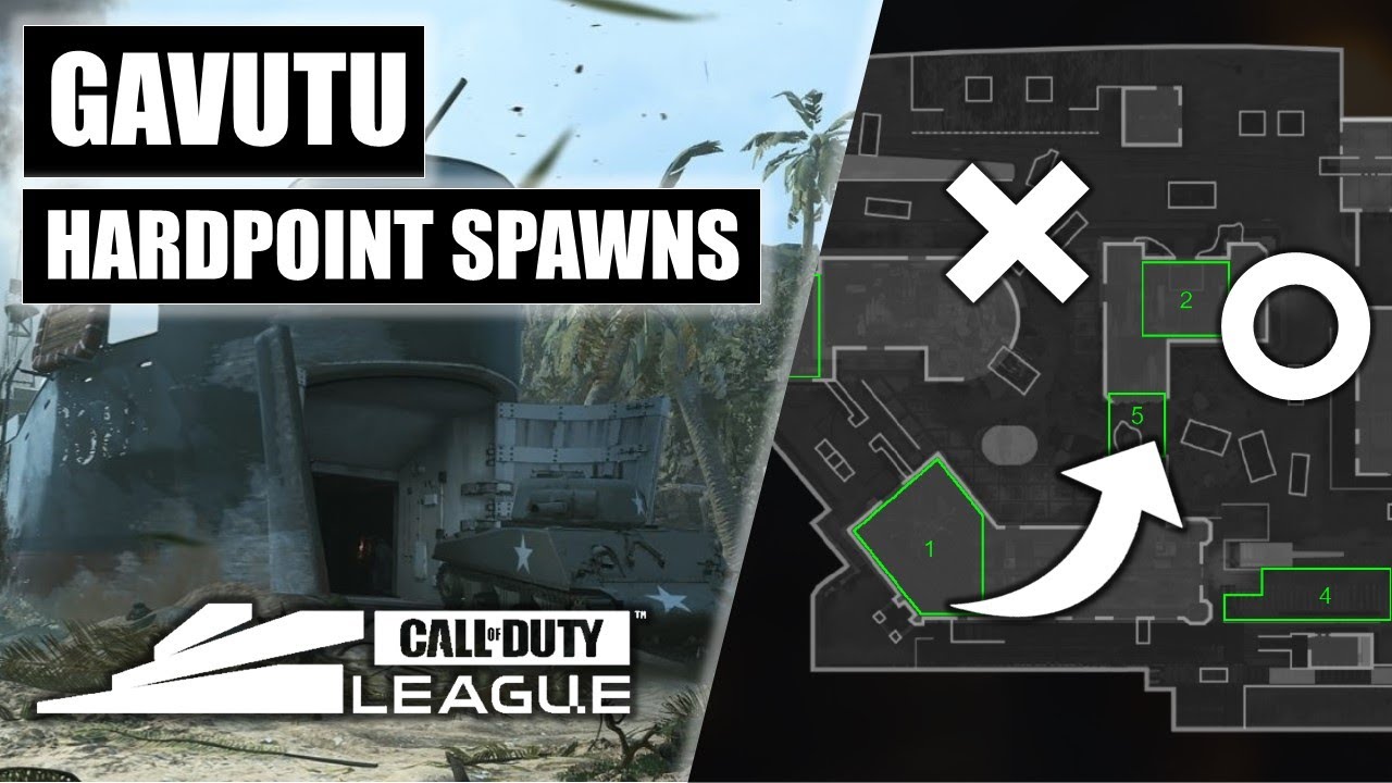 GAVUTU HARDPOINT SPAWNS! - Vanguard CDL TIPS AND TRICKS - YouTube