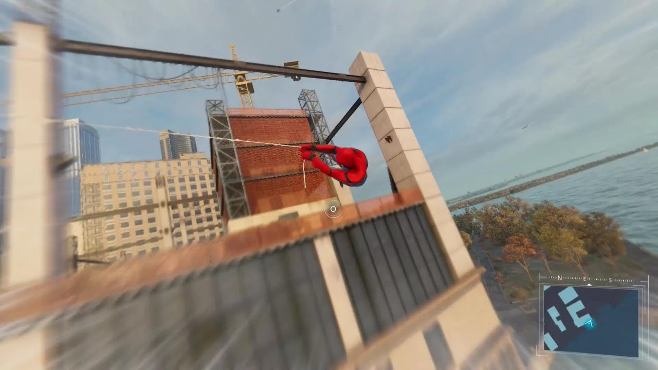 Marvel's Spider-Man (PC) - Web Swinging (Trees, Pole under a street ...