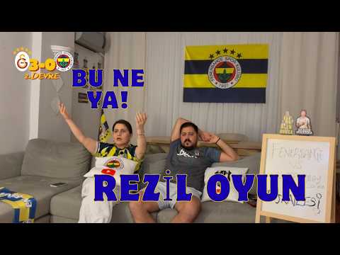 GALATASARAY 3-0 FENERBAHÇE 🤯 BU NE YA! DERBİDE YIKILDIK | Maç Tepkileri