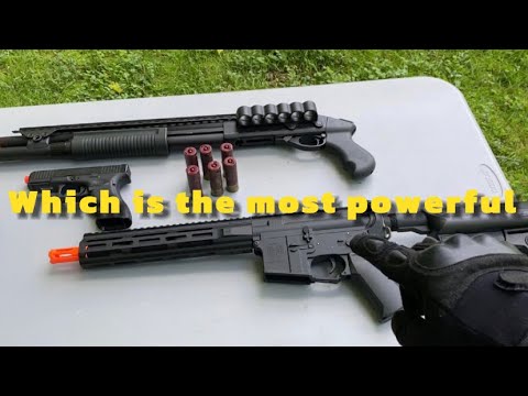 Which is the most powerful #airsoft - YouTube