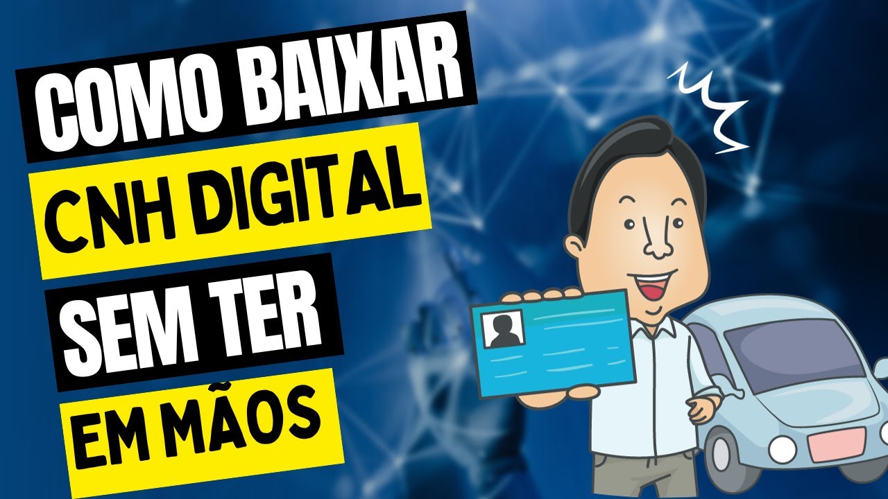 Passo a Passo: Como Baixar sua CNH Digital sem a Física | QR Code - YouTube