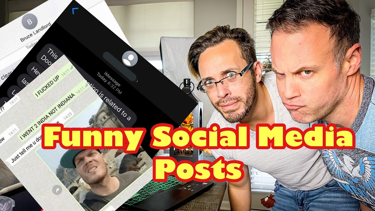 Funny Social Media Posts Reaction!!! - YouTube