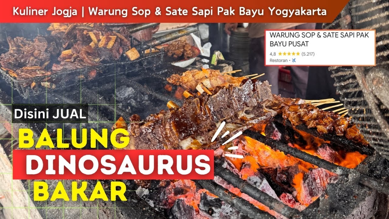 Pernah Viral, Sekarang...?? | Warung Sop & Sate Sapi Pak Bayu Jogja ...