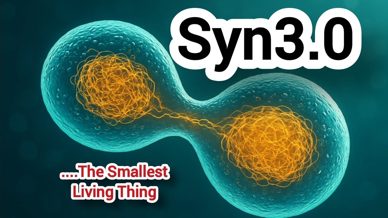 Syn3.0: The Smallest Living Cell Ever Created - YouTube