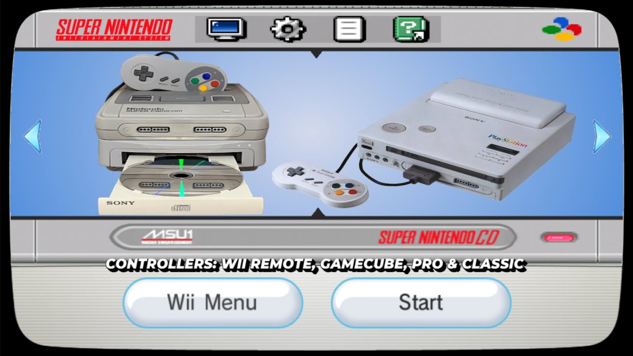 SUPER NINTENDO CD - HOW TO PLAY SNES GAMES W/ CD QUALITY ON THE ...