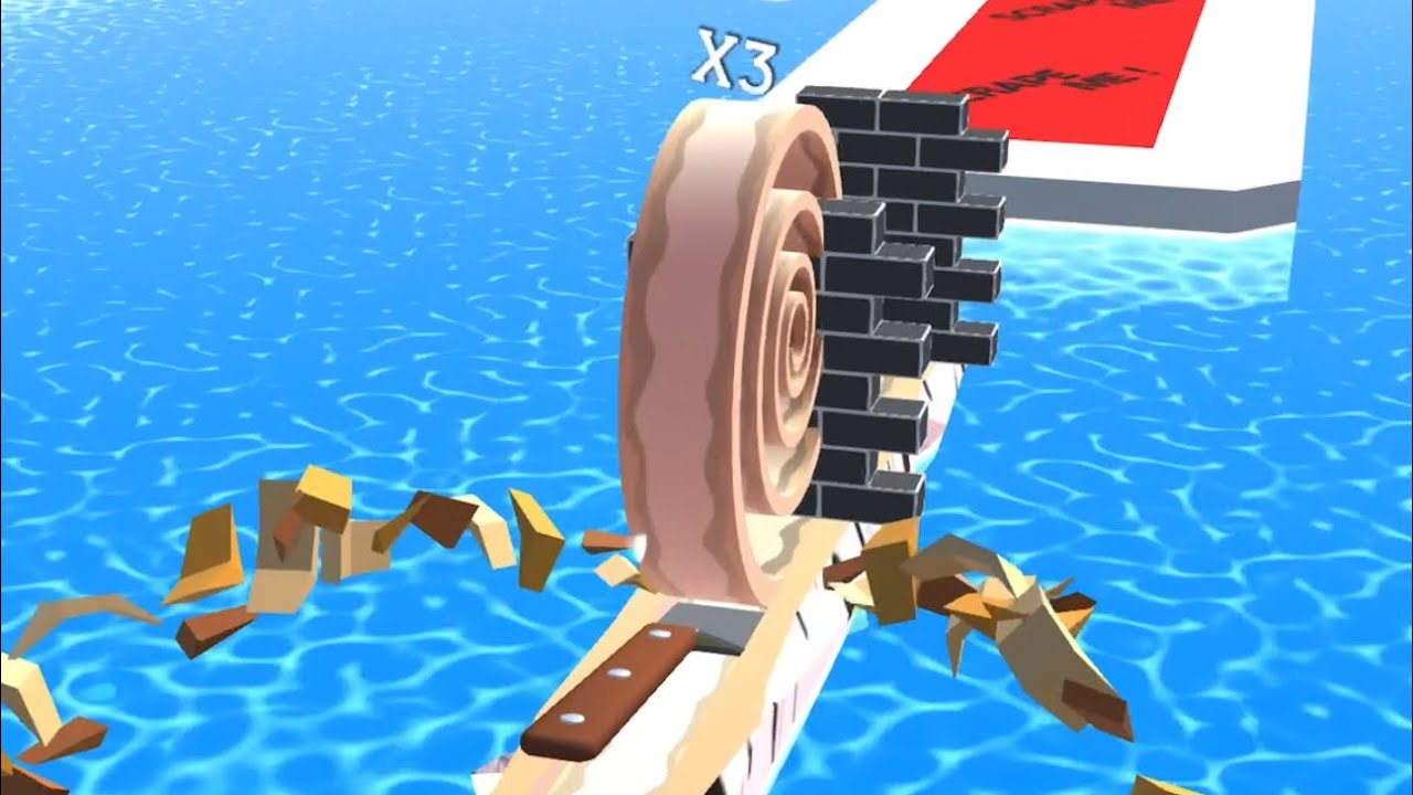 Spiral Roll - All Levels Gameplay Android, iOS - YouTube