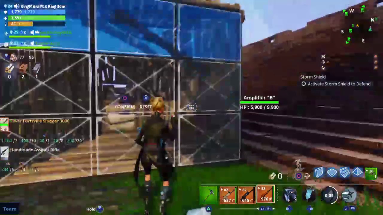 FORTNITE STW UNDER MAP AND NOTHING TO SOMETHING - YouTube