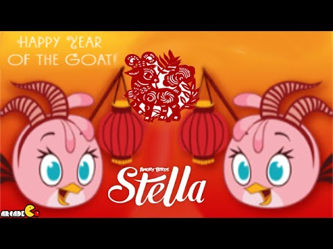 Angry Birds Stella - Happy Chinese New Year Of The Goat Special Themed ...