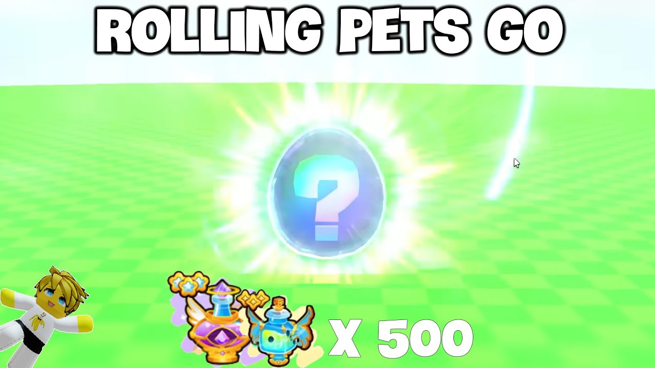 Mình Thử Vận May Sử Dụng 500 Bình Lucky 2.500.000% Để Roll Pet Săn HUGE ...