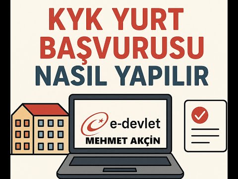 KYK Yurt Başvuruları Nasıl Yapılır? Adım Adım Güncel Anlatım #kyk #kykyurt #yurtbaşvurusu #yurt