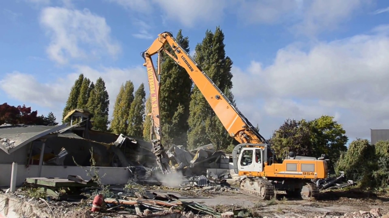 Liebherr R954C VH-HD high reach demolition excavator - D.W. Perreault ...