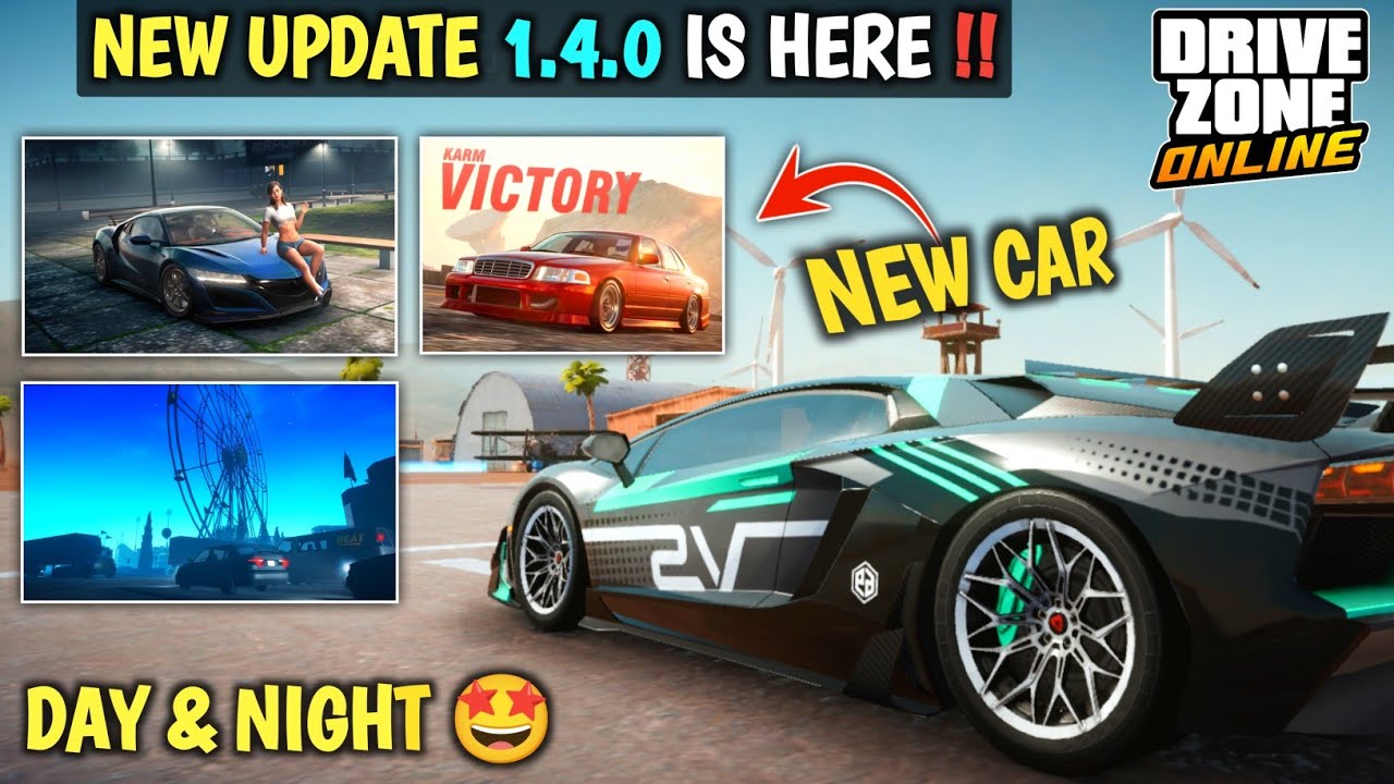 Drive Zone Online: New Update 1.4.0! is Here🤩 Best Update Ever In Drive ...