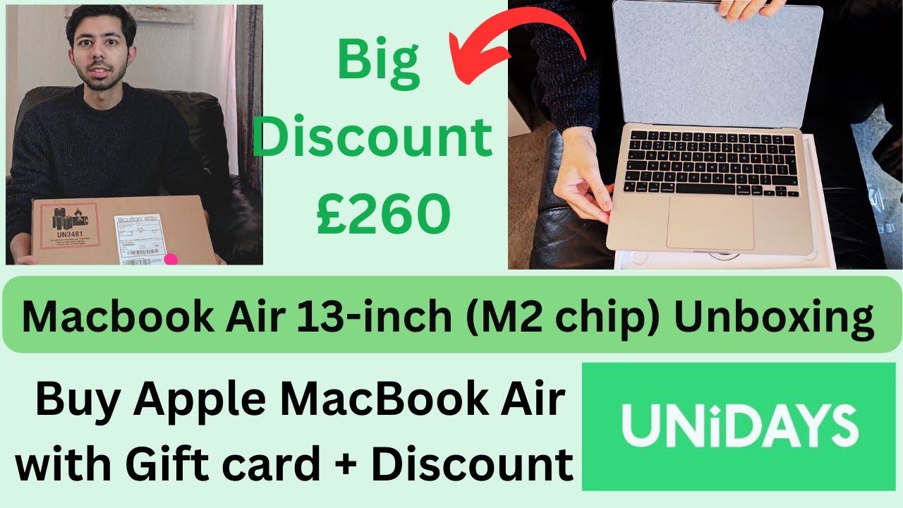 Buy on Discount Apple MacBook Air 13-inch(M2 chip) Student UniDays ...