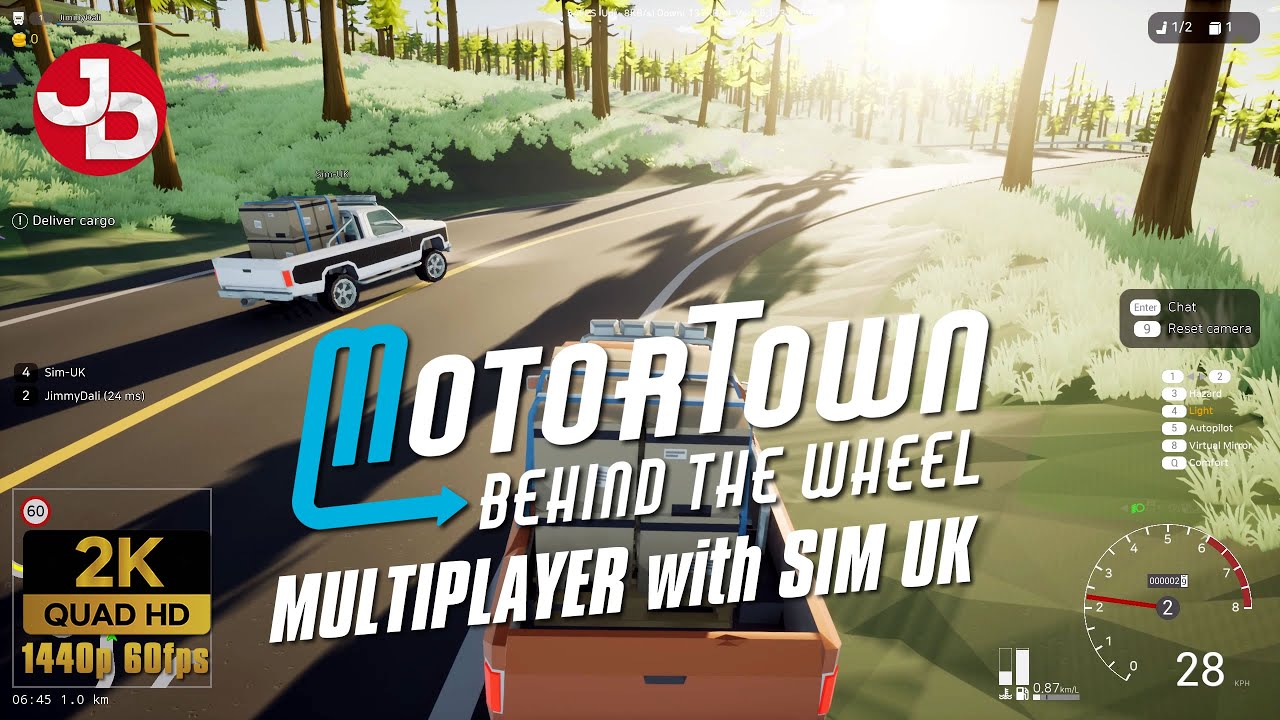 Motor Town: Behind The Wheel #01 - Multiplayer (with Sim UK) - YouTube