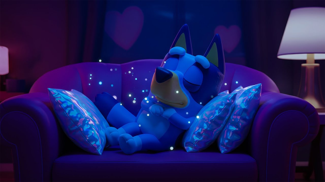 Drift Into Dreams With Bluey Dreamy Melodies & Night Sounds 💜 For Deep ...