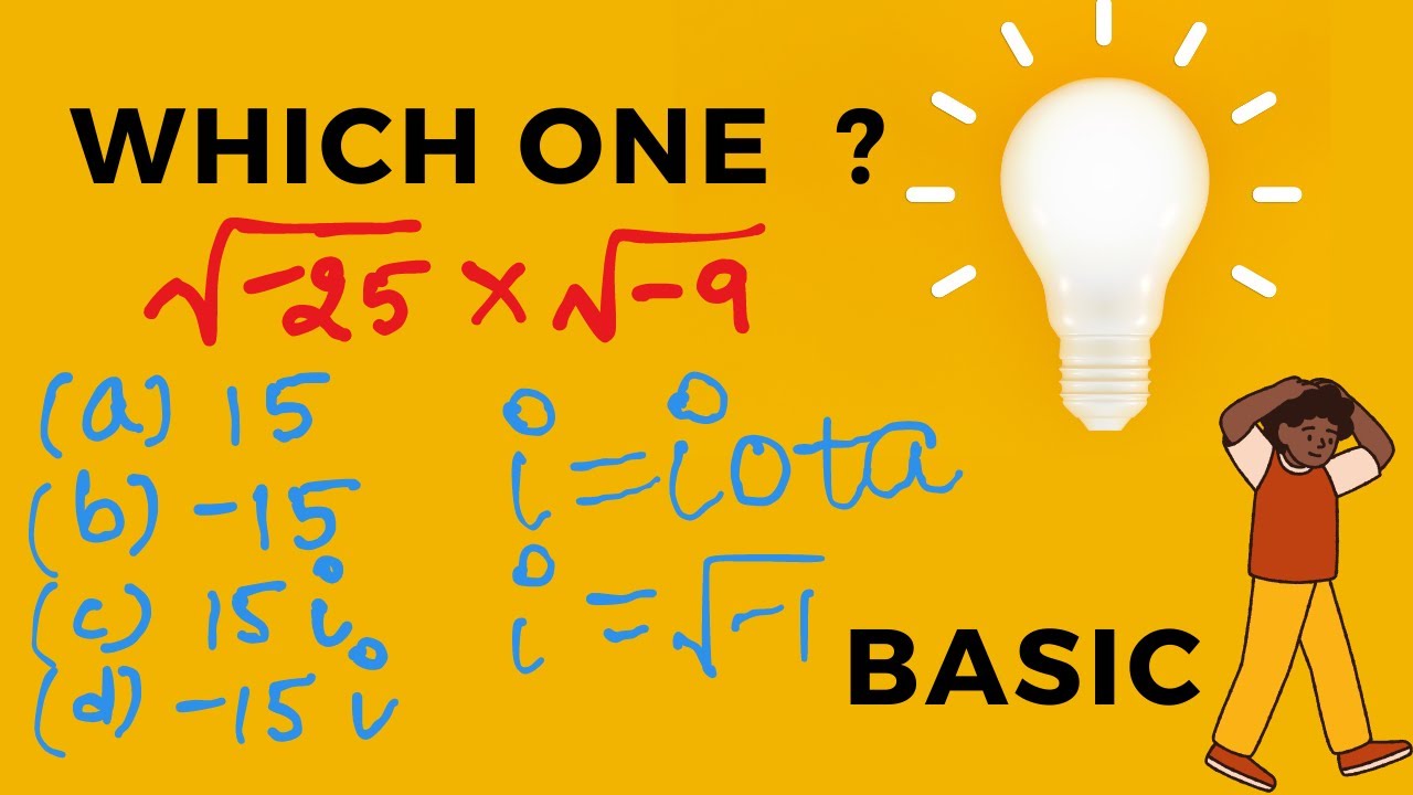 Basic Concept | Imaginary Numbers | Concept Of Iota - YouTube