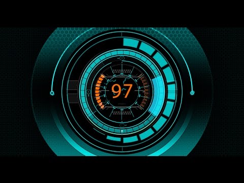 COUNTDOWN TIMER ( v 468 ) NEWS THEME 100 to 0 in 30 sec with sound effects HD 4k!