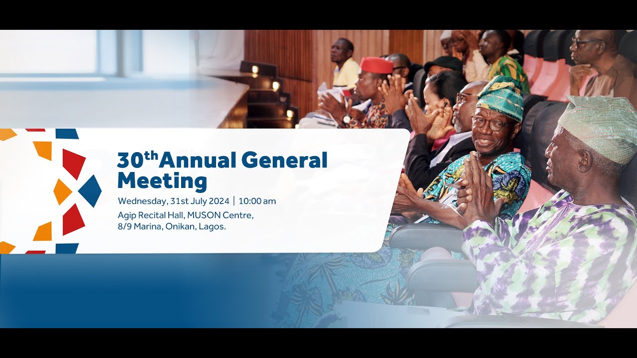30TH ANNUAL GENERAL MEETING - YouTube