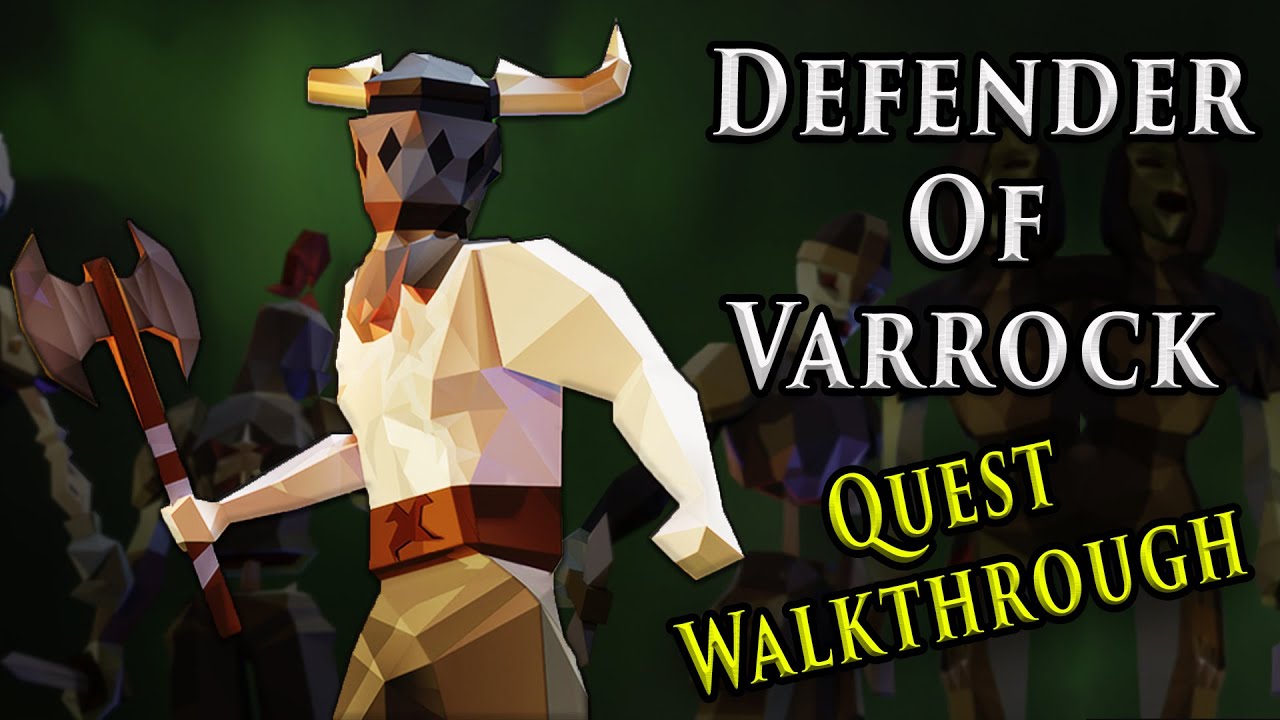 Defender of Varrock Quest Guide Walkthrough for Oldschool Runescape ...