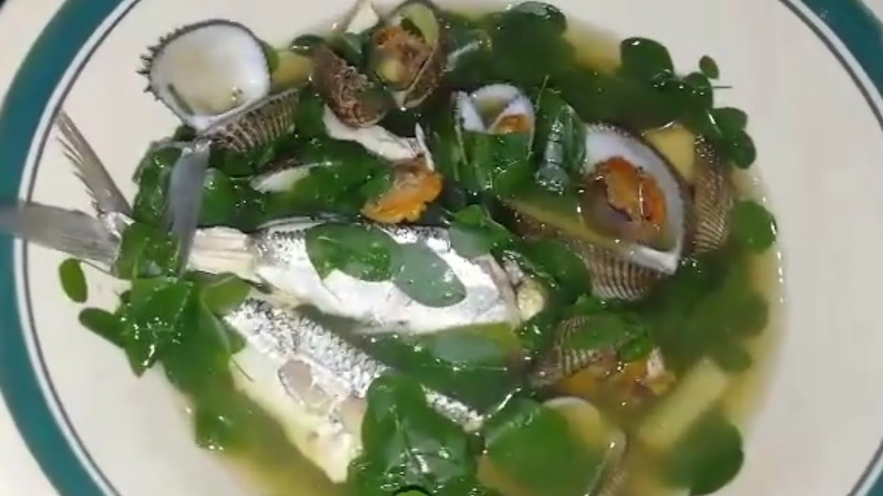 Tinolang isda with Halaan (SeaShell) - YouTube