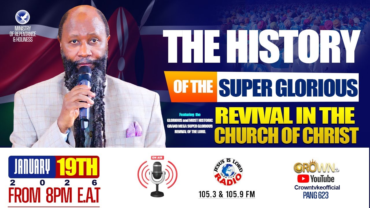 CROWN TV #LIVE | THE HISTORY OF THE SUPER GLORIOUS REVIVAL IN THE ...