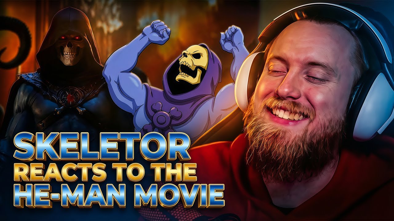 SKELETOR Watches The He-Man Movie Trailer... - YouTube