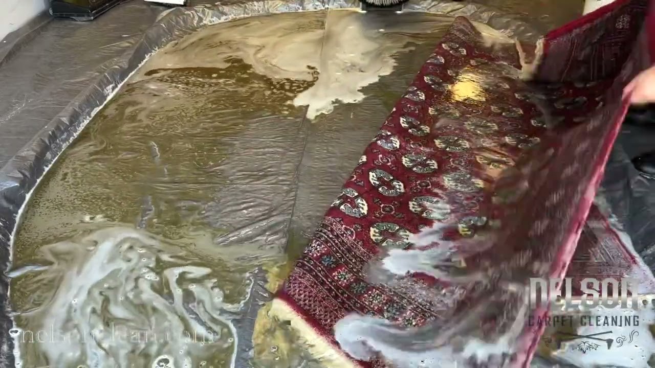 Check Out How Much Dirt Was Hiding In This Thin 5x7 Wool Rug In Check Out How Much Dirt Was Hiding In This Thin 5x7 Wool Rug In