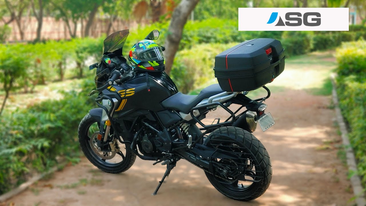 DIY installation ASG 45 Liters top box on BMW 310 GS | Initial ...