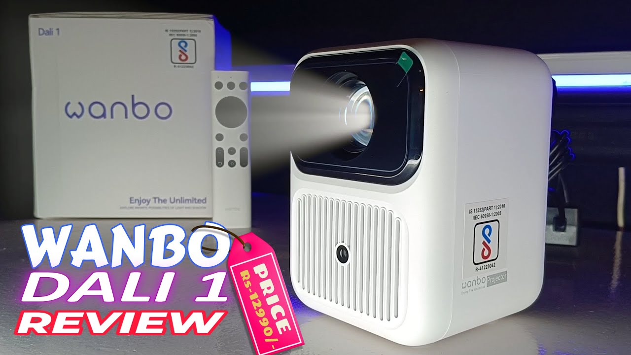 Best Budget Projector Under 13K || WANBO Dali 1 Projector Review ...
