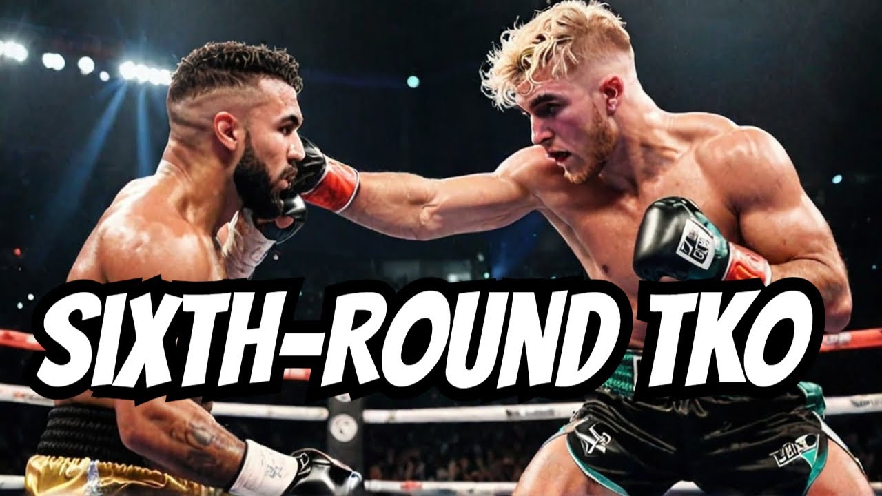 JAKE PAUL VS MIKE PERRY HIGHLIGHTS | Sixth-Round TKO Victory - YouTube