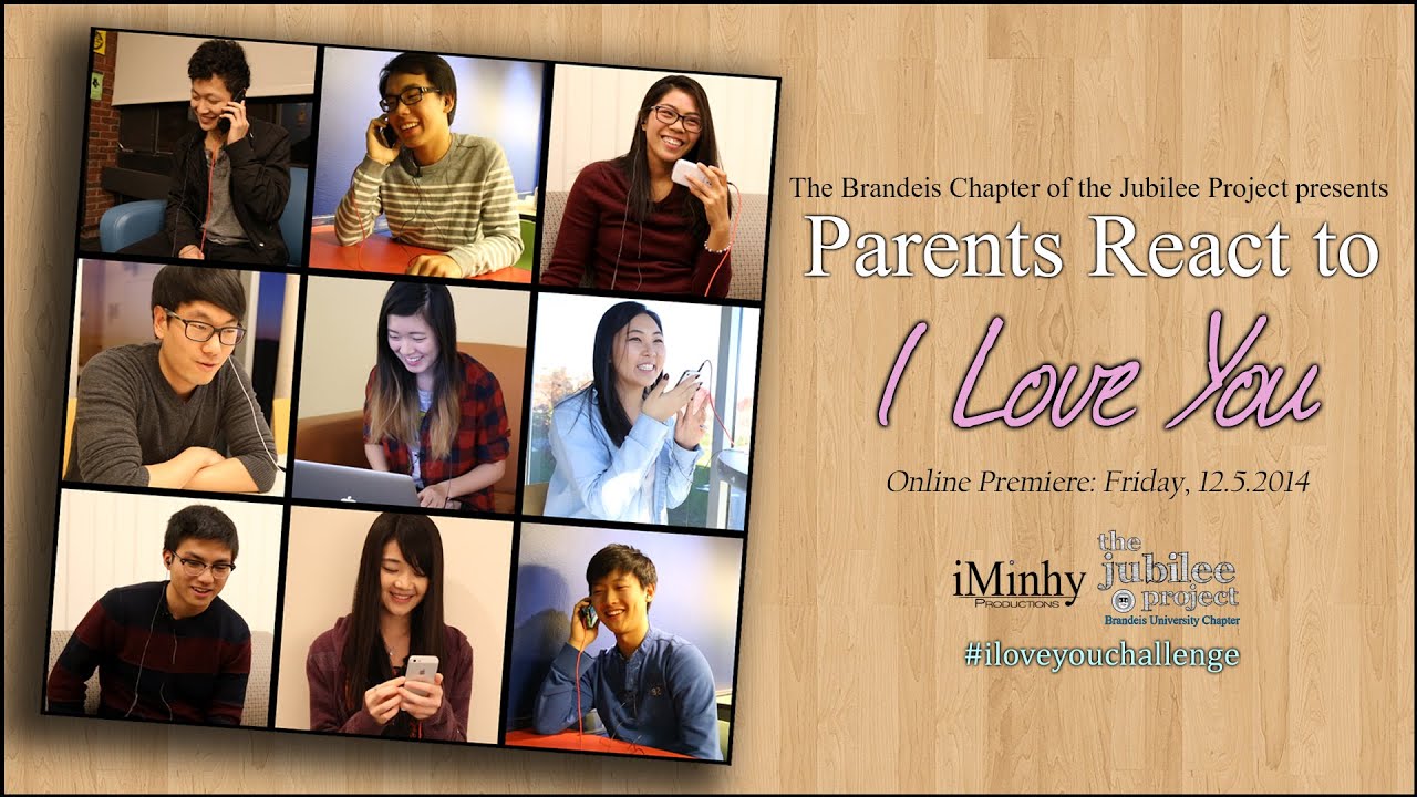 Parents React to "I Love You" - YouTube