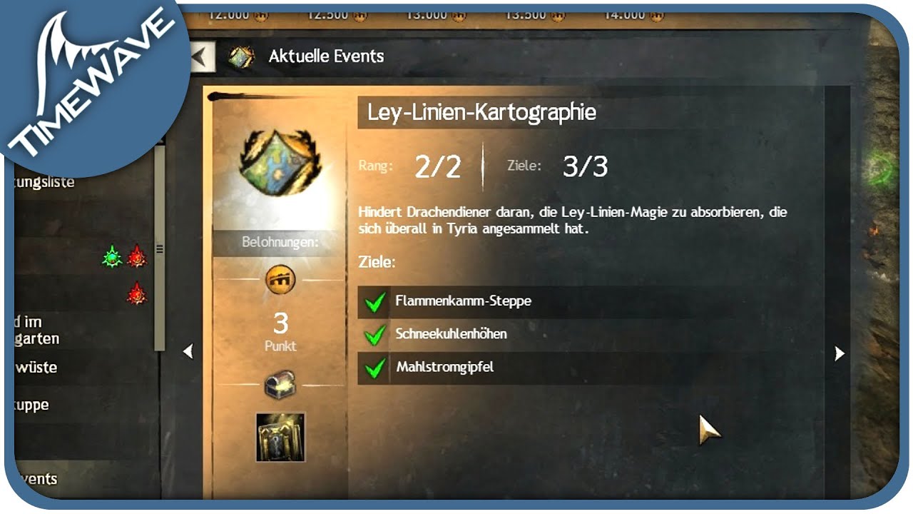 Guild Wars 2 "Ley-Linien Kartografie / Ley-line Cartography ...