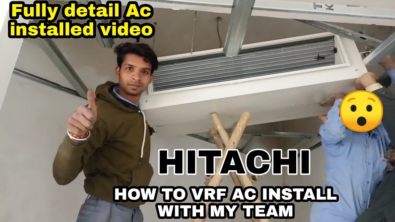 𝗩𝗥𝗙 𝗮𝗶𝗿 𝗰𝗼𝗻𝗱𝗶𝘁𝗶𝗼𝗻𝗶𝗻𝗴 𝘀𝘆𝘀𝘁𝗲𝗺| 𝘃𝗿𝗳 𝗮𝗰 𝗶𝗻𝘀𝘁𝗮𝗹𝗹 | 𝘁𝗵𝗿𝗲𝗲 𝗽𝗵𝗮𝘀𝗲 𝗛𝗩𝗔𝗖 𝗰𝗼𝗽𝗽𝗲𝗿 ...