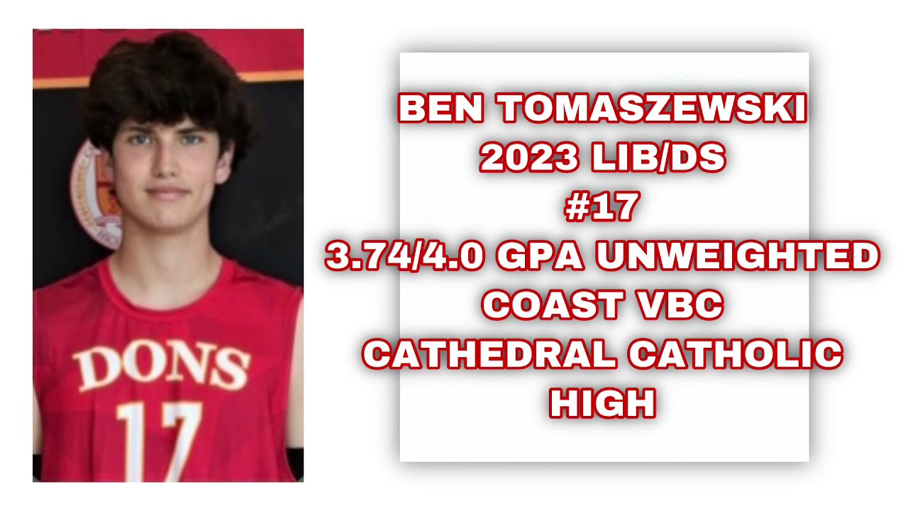 Ben Tomaszewski - 2023 Libero - High School Highlights - YouTube