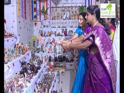 Mysore Dasara (6/10) - Bombe Habba, festival of dolls - YouTube
