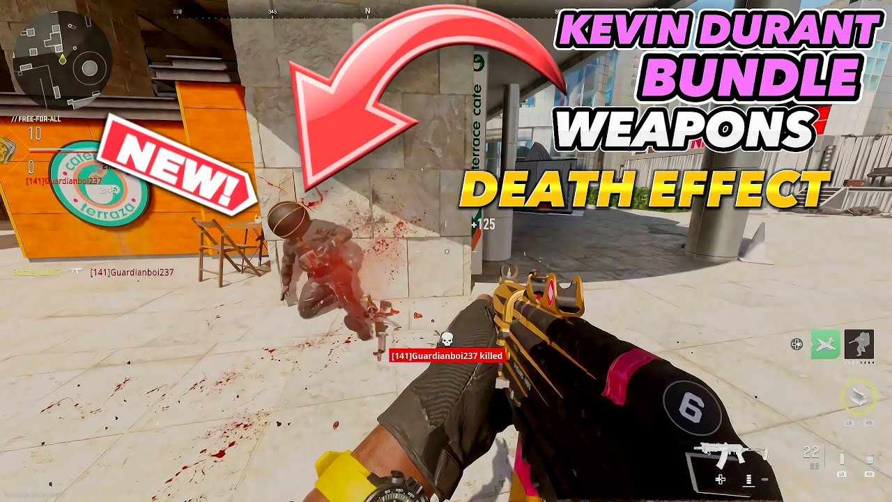 MW2 KEVIN DURANT WEAPONS DEATH EFFECT | WARZONE 2 Kevin Durant - YouTube