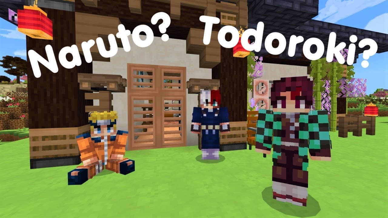 I find ANIME LEGENDS in Minecraft! Episode 01: My Hero Titan Slayer ...